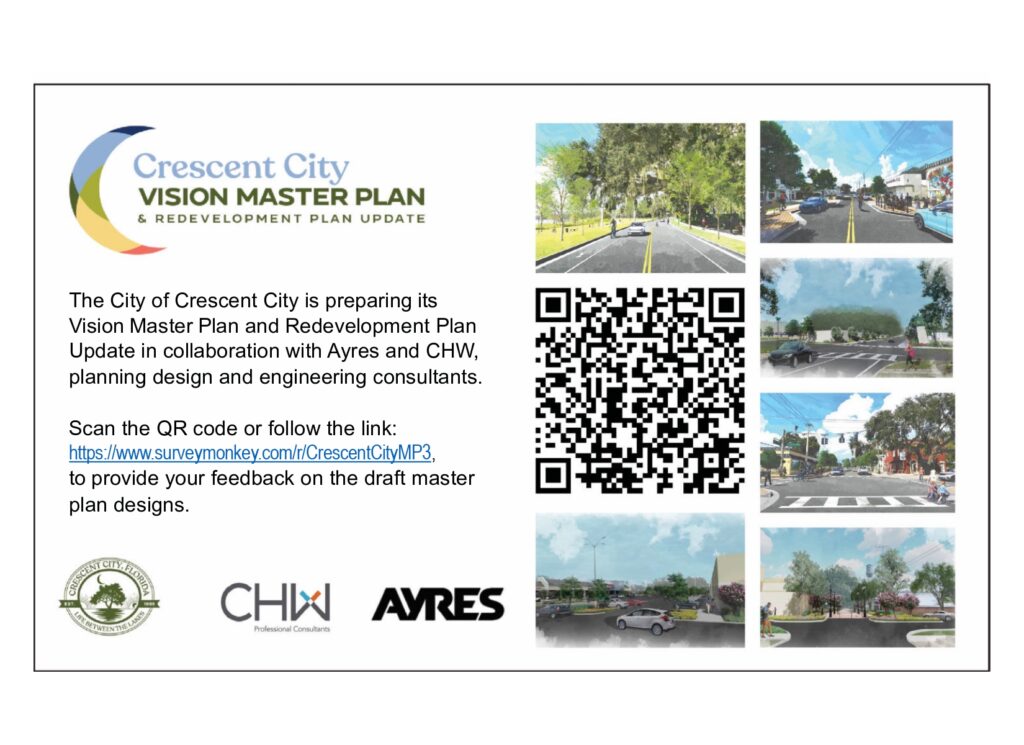 Vision/Master Planning – Crescent City, Florida