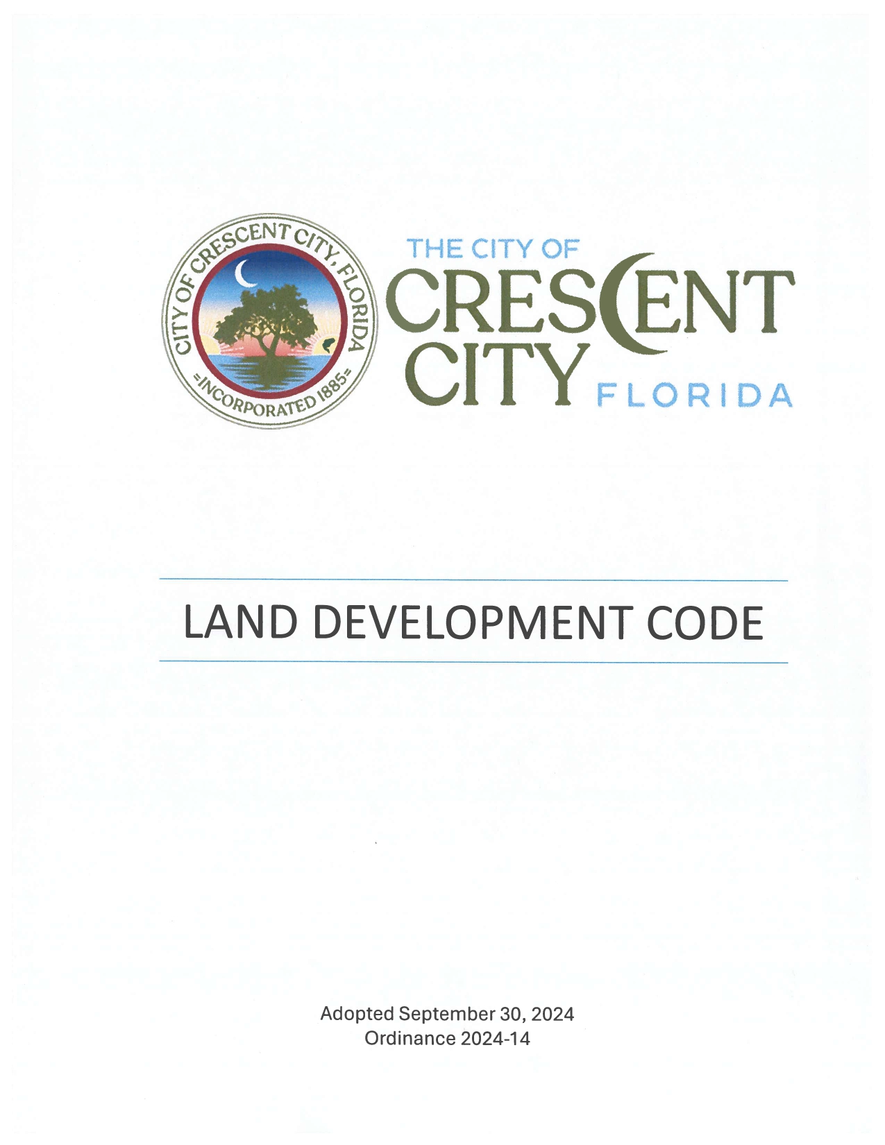 Land Development Code – Crescent City, Florida